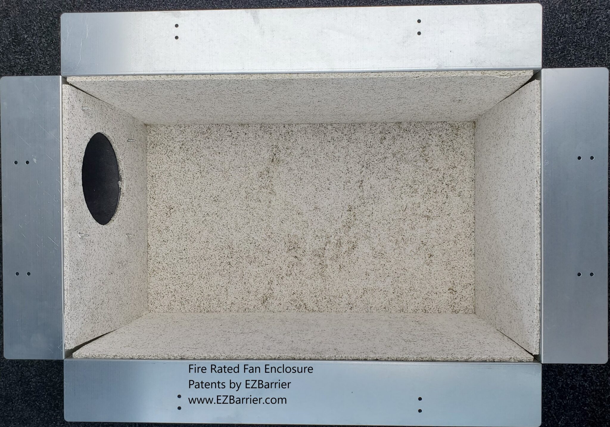 Fire Rated Exhaust Fan Enclosure – ezbarrier